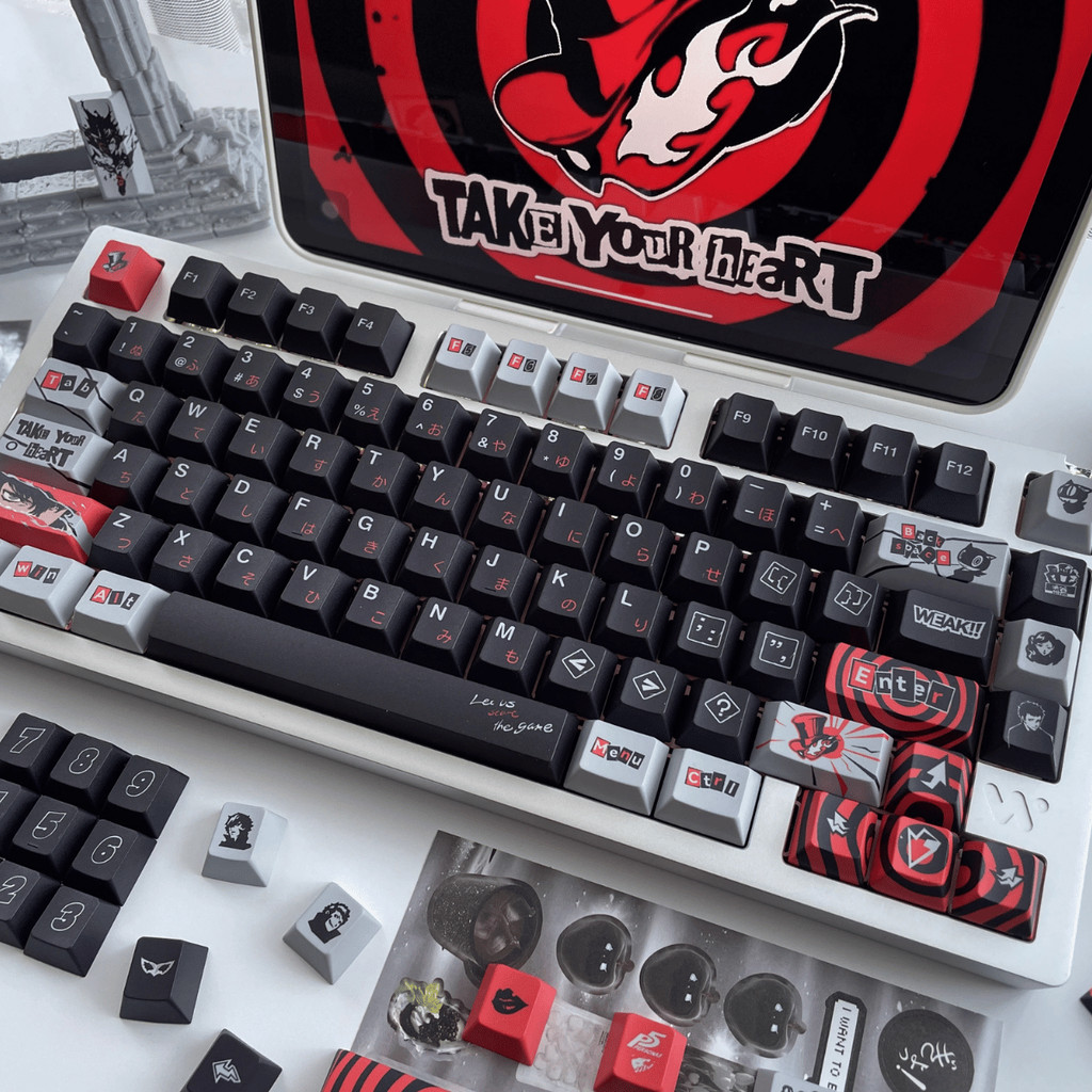 Keycap Persona 5 Royal PBT Dye-sub Cherry Profile | Shopee Việt Nam