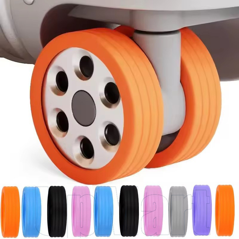 1 / 3 / 5 Chiếc Vỏ Bảo Vệ Bánh Xe Vali Silicon Đa Năng / Giảm Tiếng Ồn ...