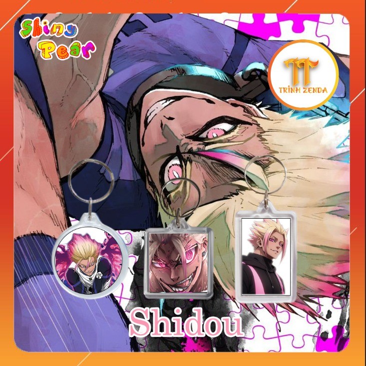 Móc chìa khóa/Móc khóa mica Sticker Ryusei Shido - Shidou anime/manga ...