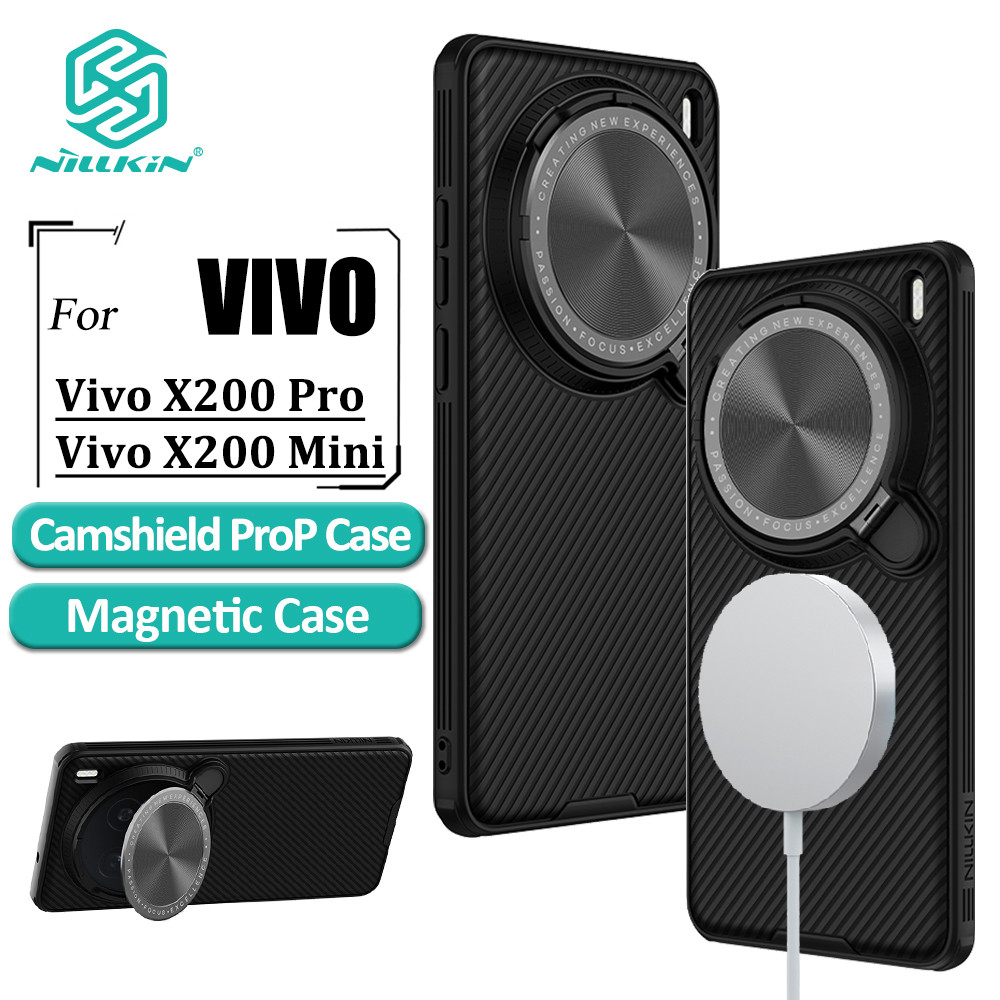 Ốp Từ Tính Nillkin Cho Vivo X200 Pro / X200 Pro Mini Ốp điện thoại Bảo Vệ Ống Kính Phong Cách ...