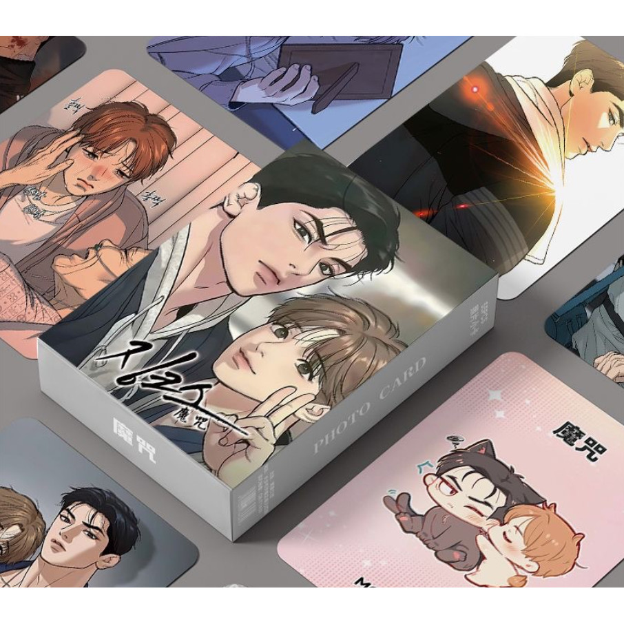 10-55pcs Jinx Mingwa Hologram Laser Lomo Cards Manga Manhwa comic Photo ...