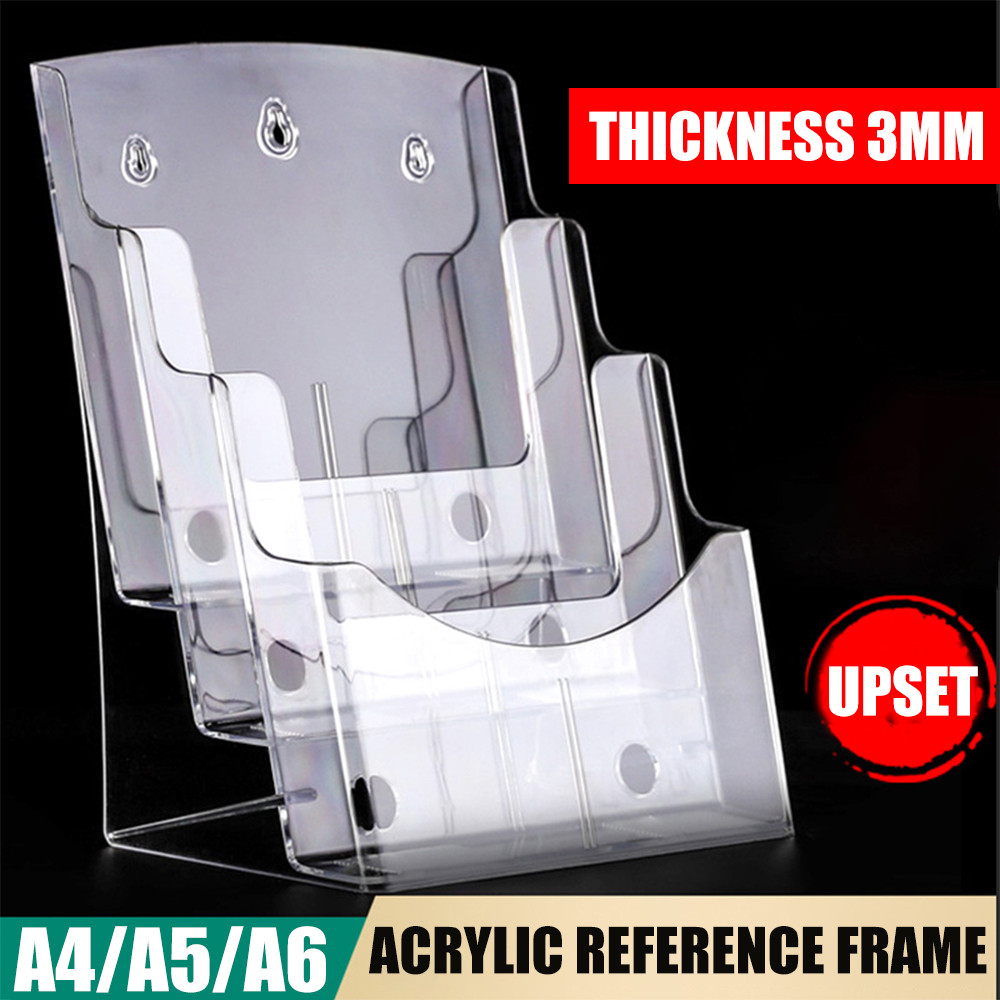 Acrylic Brochure Holder Nhựa Acrylic Văn Học Giá Đỡ Rõ Ràng Tờ rơi Giá ...