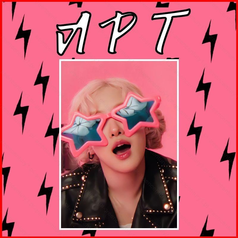 Ys ROSE Bruno Mars APT BLACKPINK poster tự dính trang trí tường phòng ...