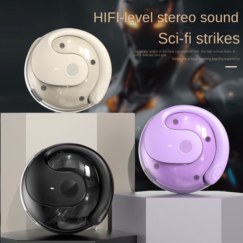 Tai nghe Bluetooth bóng dừa nhỏ không treo tai kiểu dẫn truyền khí OWS ...