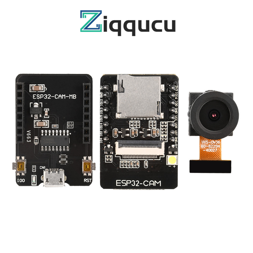 Bảng phát triển Bluetooth WIFI ZIQQUCU ESP32-CAM CH340G có Camera ...