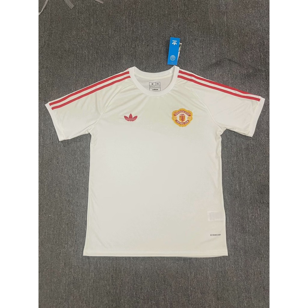 2425 Manchester United Phiên bản đặc biệt White Football Top Fan ...