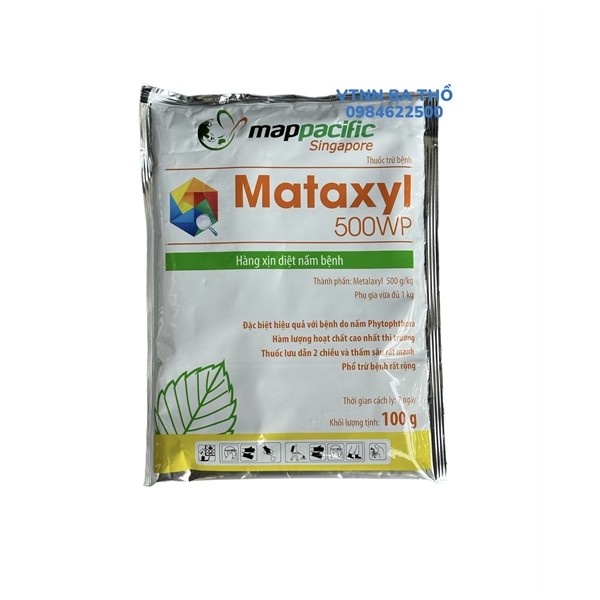 Thuốc Trừ Bệnh Mataxyl 500WP 100g (gói) | Shopee Việt Nam