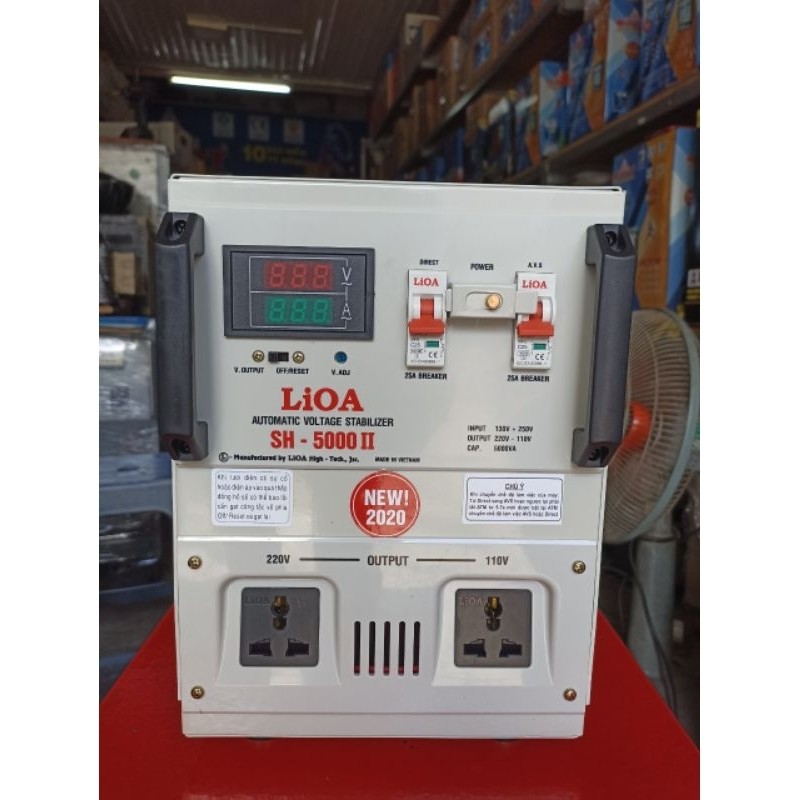 Ổn áp lioa 5kva ( SH 5000II ) | Shopee Việt Nam