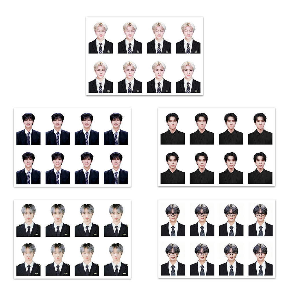 KPOP WAYV ID Ảnh Nhận Dạng Thẻ Photocards Trường HD Thẻ Tập Thể Giấy ...