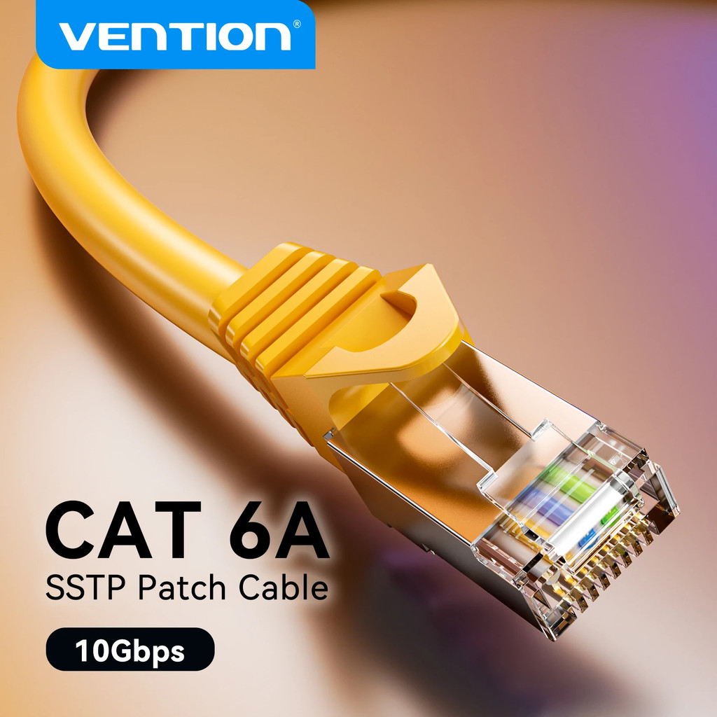 Cáp Ethernet Vention CAT6A 10Gbps RJ 45 Cáp Mạng Lan RJ45 Dây Miếng Dán ...