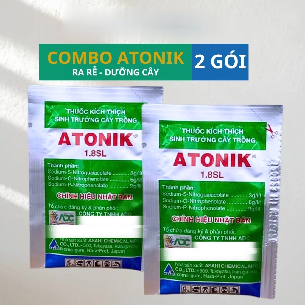Combo 2 gói Atonik - Atonik - Phân Bón Kích Ra Rễ- Kích Thích Tăng ...