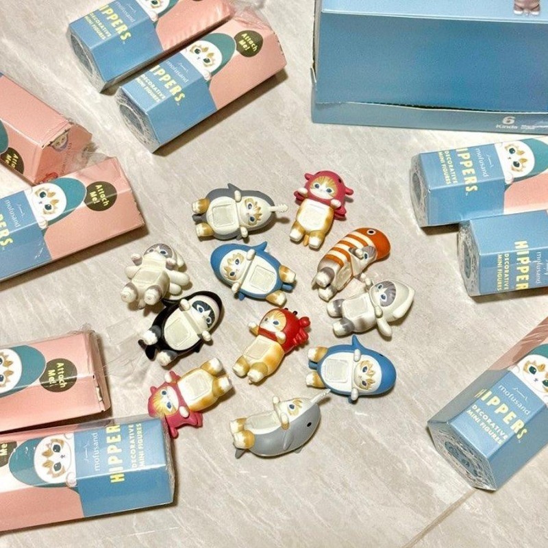 Sonny Angel Mufusand Cat Hippers Đảng Series Hộp Mù Búp Bê Dễ Thương ...