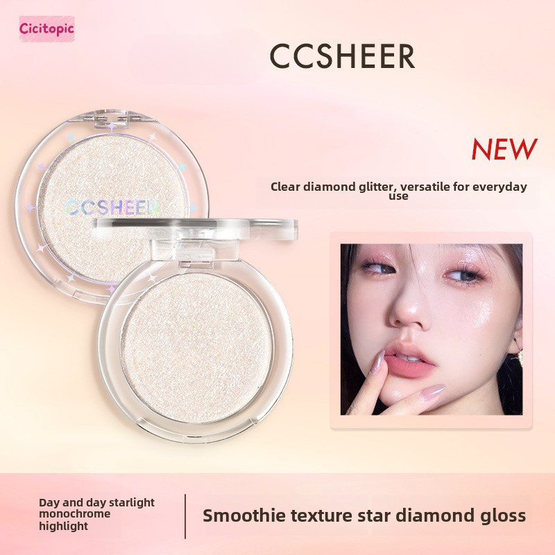 Cc SHEER # Highlight Set Monochrome Highlight Powder Phấn mắt Ngọc trai ...