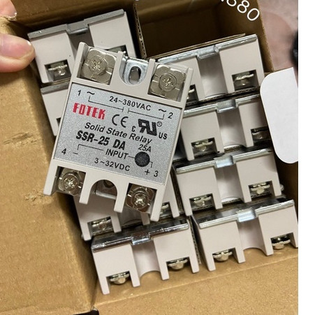 RƠ LE BÁN DẪN FOTEK SSR - 25DA. SOLID STATE RELAY SSR - 25DA 25A FOTEK DC (HÀNG ĐẸP) | Shopee ...