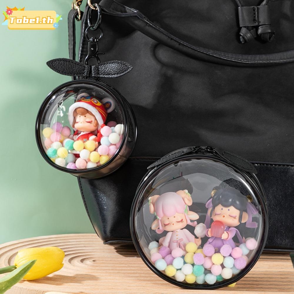 Túi lưu trữ TOBE1 Bubble Mart, Hộp lưu trữ Labubububuru trong suốt bằng ...
