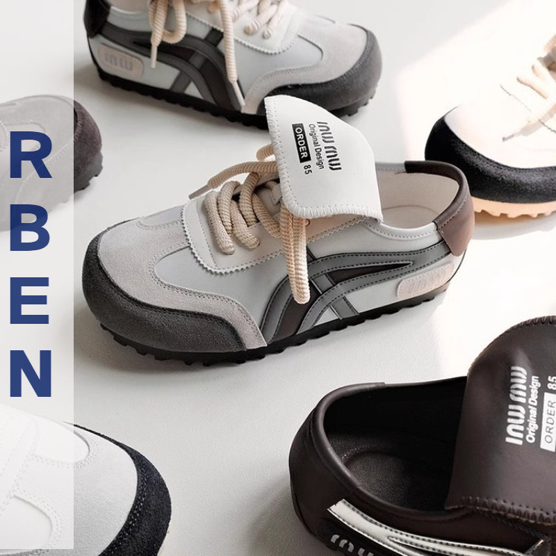 Giày thể thao đế dày RENBEN dành cho nữ, mẫu mùa đông mới, phong cách Hàn Quốc, giày nữ phong ...