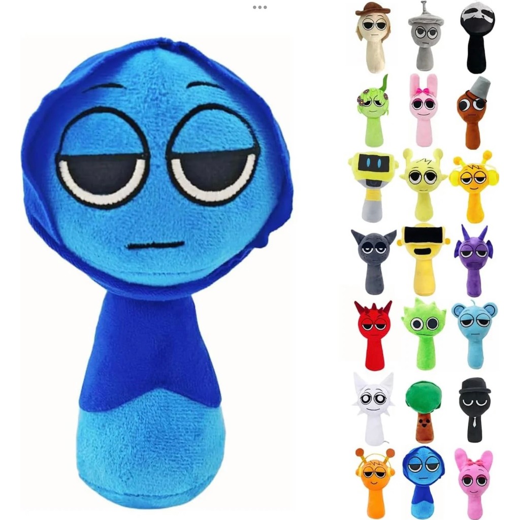 Sprunki jevin plush phase 3 ship HOẢ TỐC TPHCM đồ chơi gấu bông sprunki ...