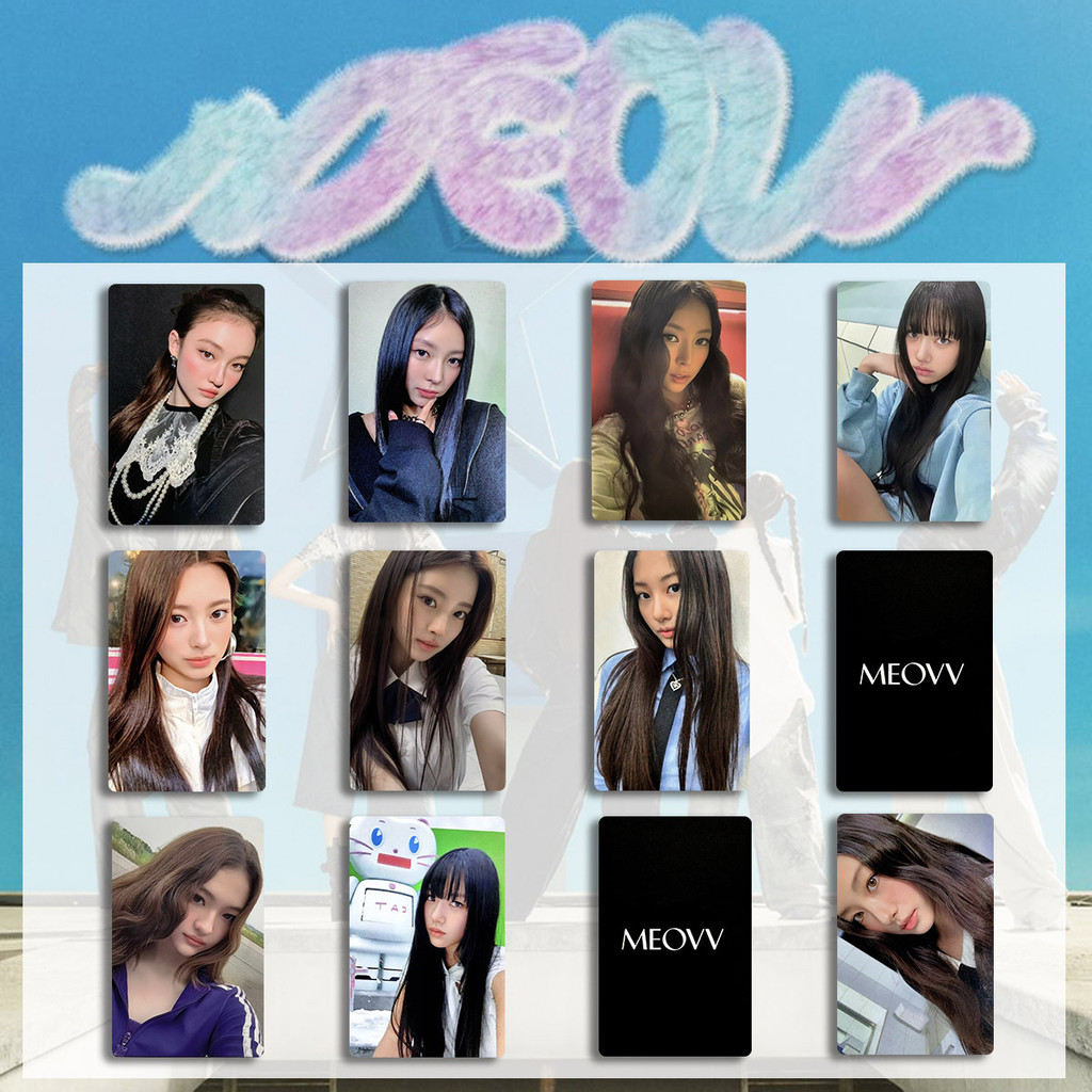 Album Kpop Idol MEOVV Anna Narin Gawon Sooin Photocard MEOW Card ...