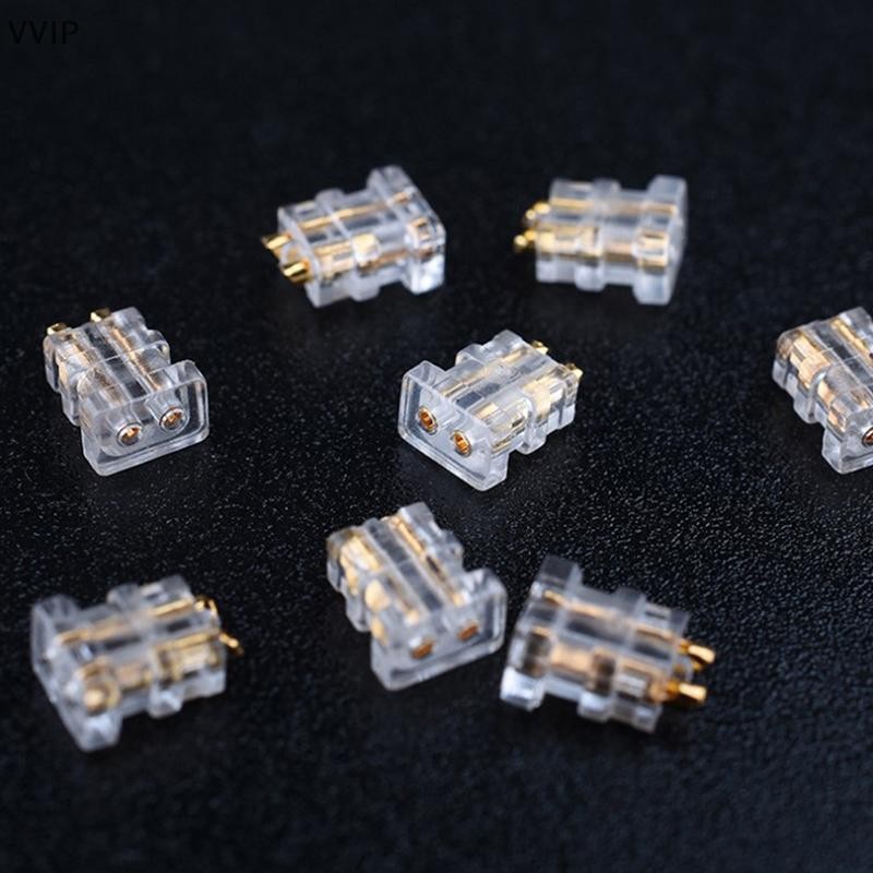 Vvvn 2 chiếc 0,78 pin đôi 1964 ổ cắm nữ tự làm tùy chỉnh cáp tai nghe ...