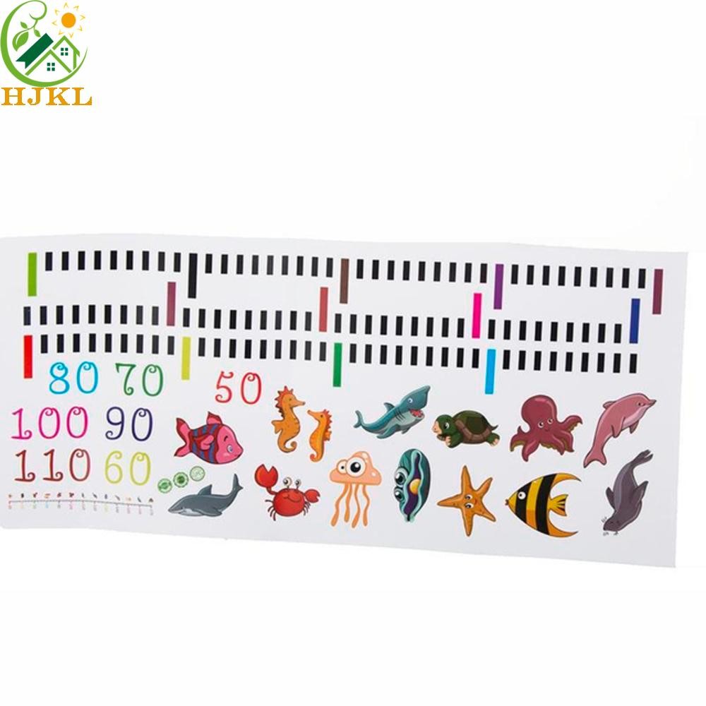 HJKL Hjkl Dán Tường Trẻ Em Poster Tranh Tường Biểu Đồ Đo | Shopee Việt Nam