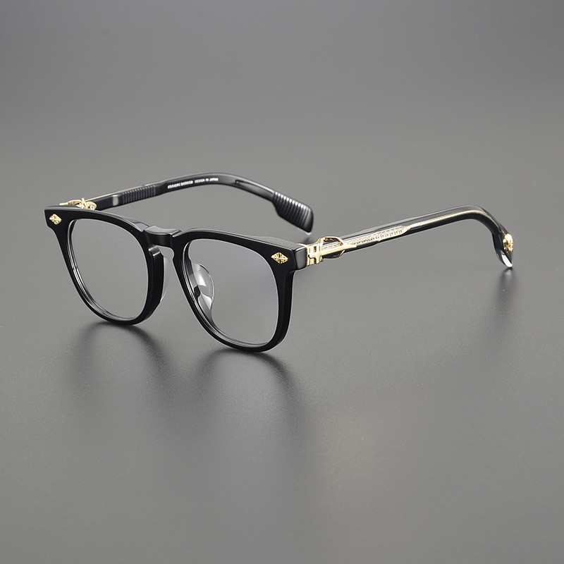 Chrome Hearts Spectacle Frame CH8262 Vintage engraving150Big Face Men ...