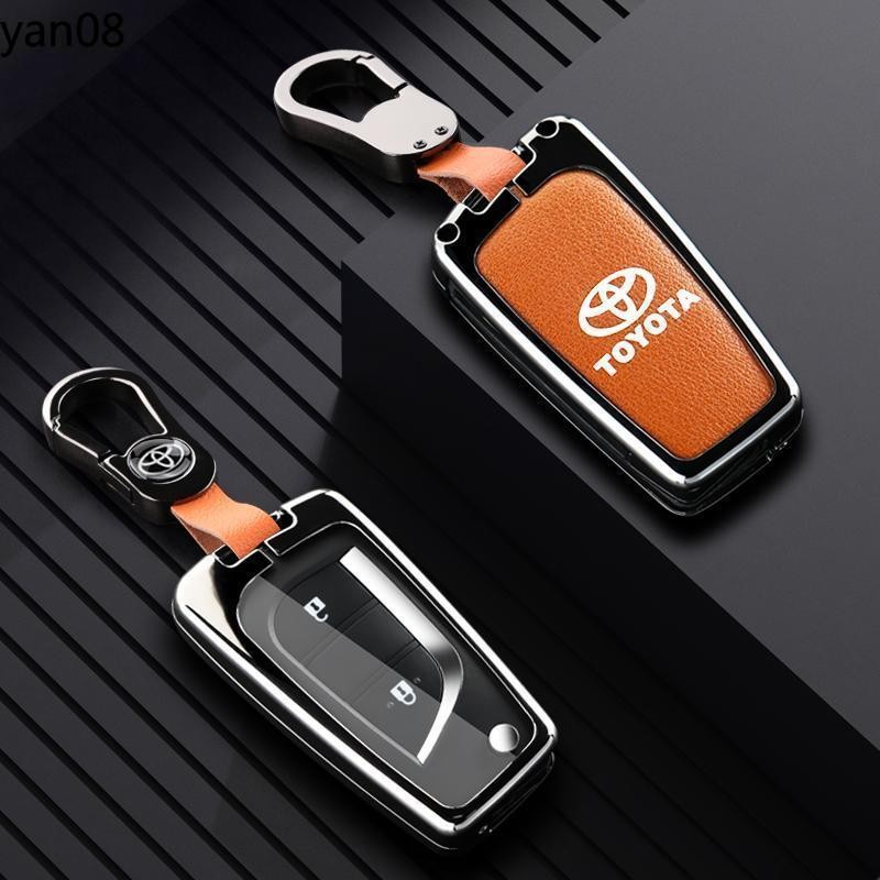Hợp Kim Kẽm Da Chìa Khóa Xe Ô Tô Vỏ Fob Cho Xe Toyota Camry Levin ...