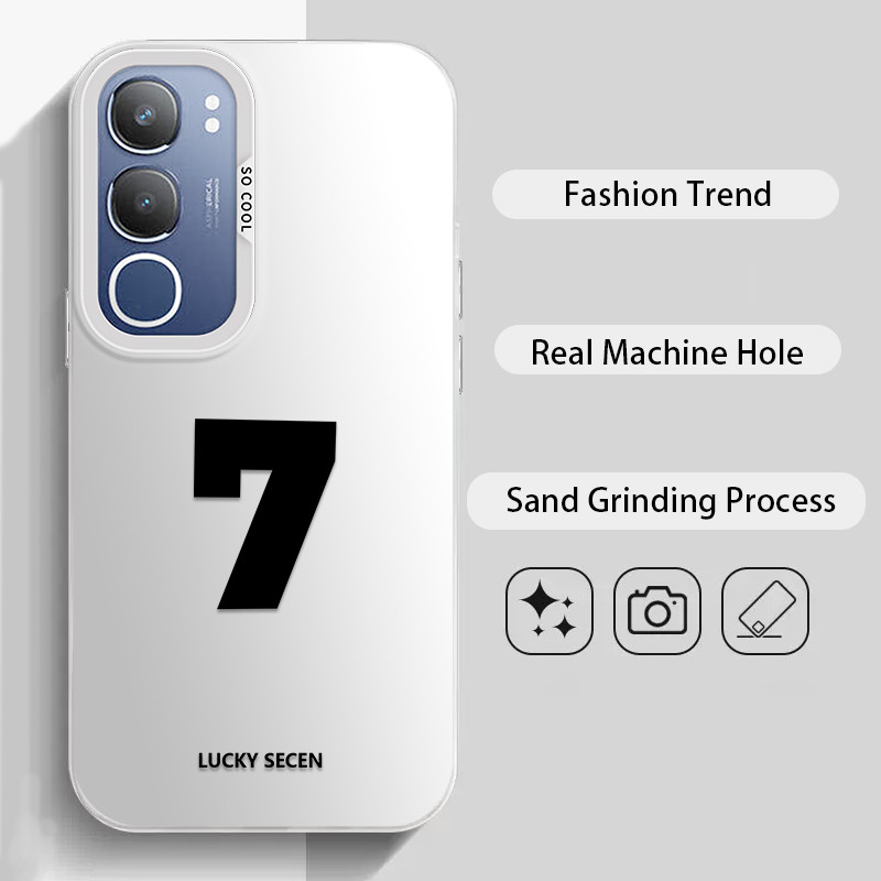 Dành cho Vivo Y19s & Vivo Y19s 4G V2419, Lucky number 7, Sunrise, Ốp ...