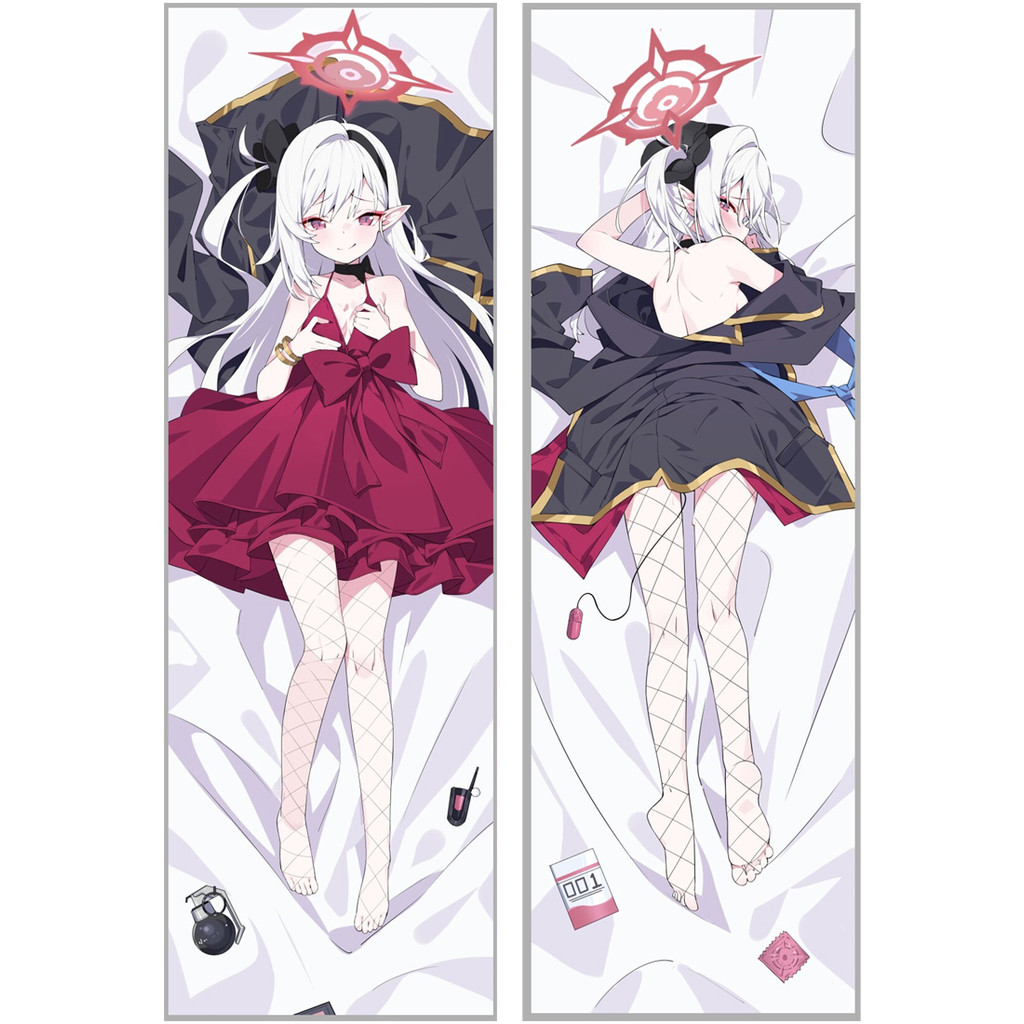 Blue Archive Vỏ Gối Dakimakura Peach Skin 2Way Jananan Anime Game Thân ...