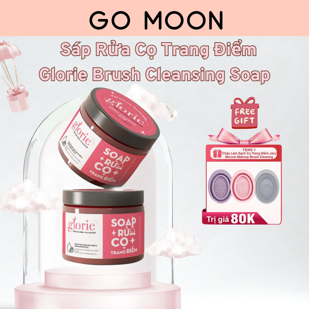 [Tặng Chậu] Sáp Rửa Cọ Trang Điểm Glorie Brush Makeup Cleansing Soap ...