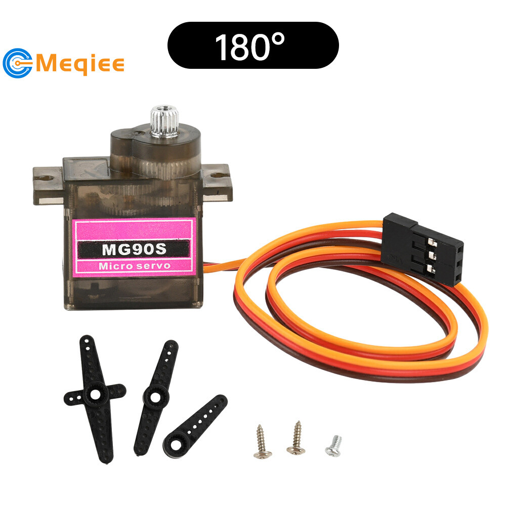 MG90S Mô phỏng thu nhỏ Servo 12G Bánh răng kim loại Servo 180°/360° | Shopee Việt Nam