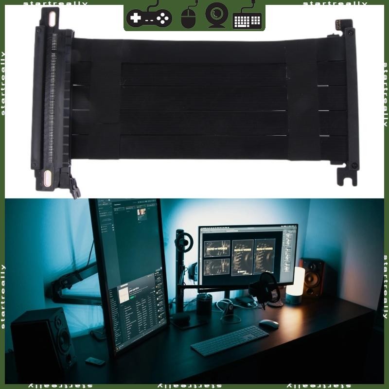 Sta Double Reverse PCIe 4 0 Reverse Riser ITX Chassis Card đồ họa Cáp ...