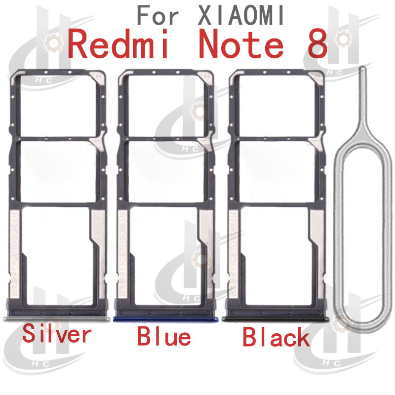 Dành Cho Xiaomi Redmi Note 8 Sim Khay Đựng Thẻ Khe Cắm Thẻ Đầu Đọc SD ...
