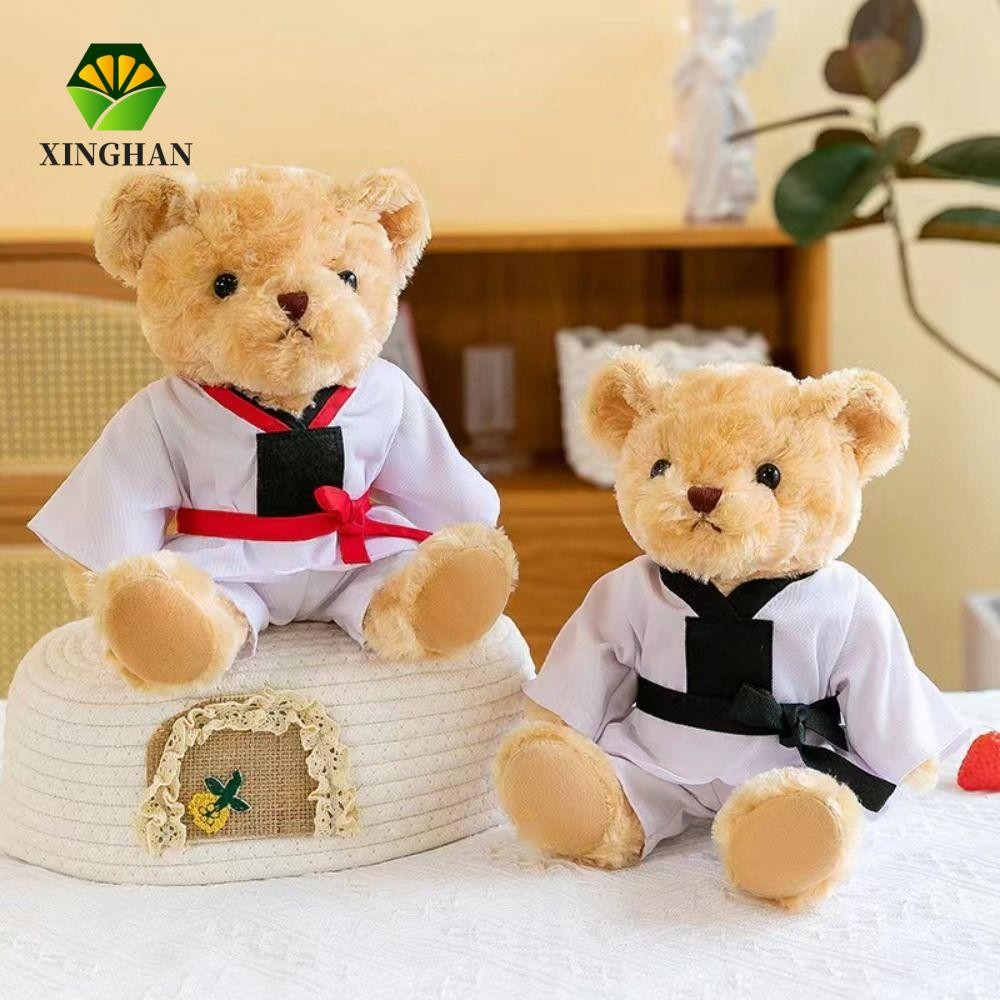 Xinghan Taekwondo Bear Đồ chơi sang trọng Kong-Fu Quà tặng trẻ em dễ ...