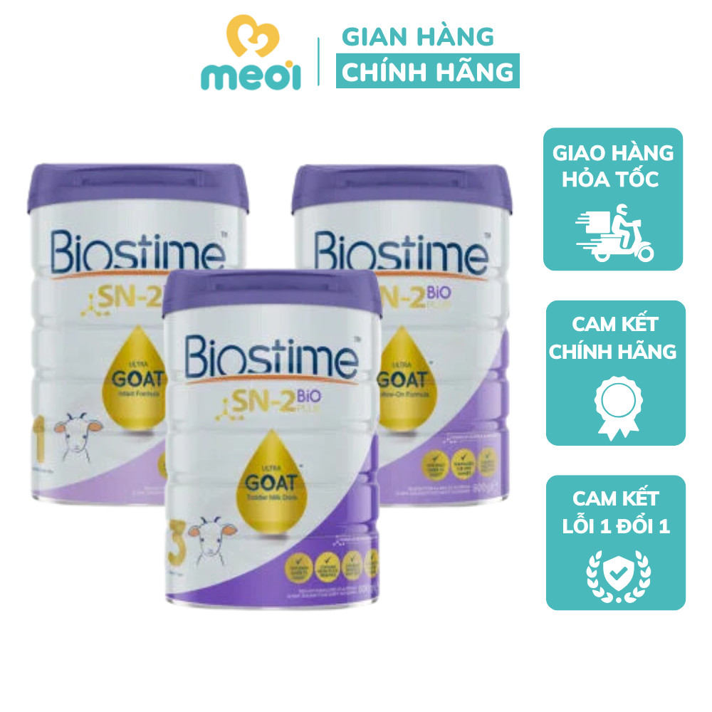 Sữa dê Biostime SN-2 BIO Plus Ultra Goat, Sữa bột Biostime cải thiện ...