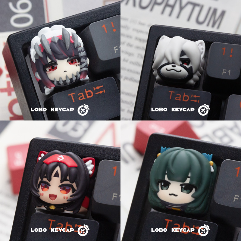 Zenless Zone Zero Keycap Hoạt Hình Dễ Thương 3D Sáng Tạo Dễ Thương MX ...