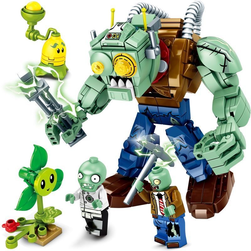 Khối xây dựng Plants vs. Zombies Đồ chơi Lego Đồ chơi giáo dục Zombie ...