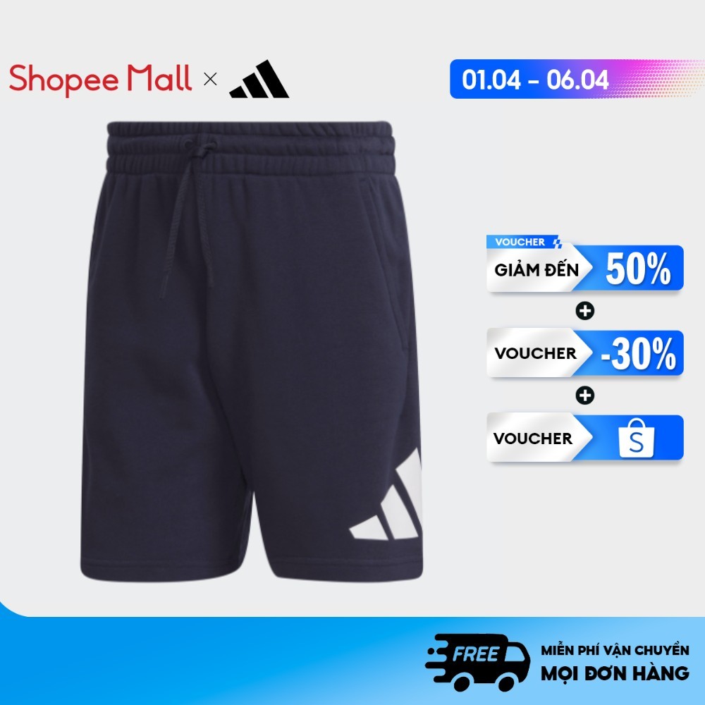 [1-6.4 - VOUCHER 40%]Quần Short Future Icons adidas Nam Màu xanh da ...