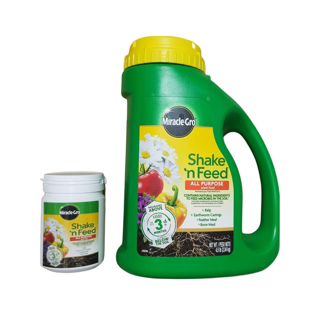 Phân Tan Chậm Miracle-Gro Shake 'N Feed All Purpose Plant Food NPK 12-4 ...
