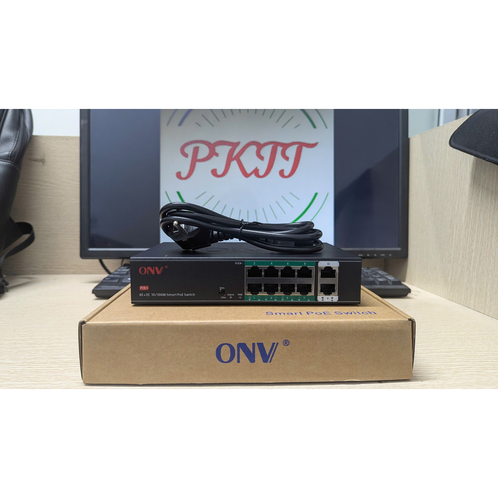 [Có bảo hành] [Có sẵn] [Rẻ vô địch] Switch POE Full Gigabit ONV 6 Port ...