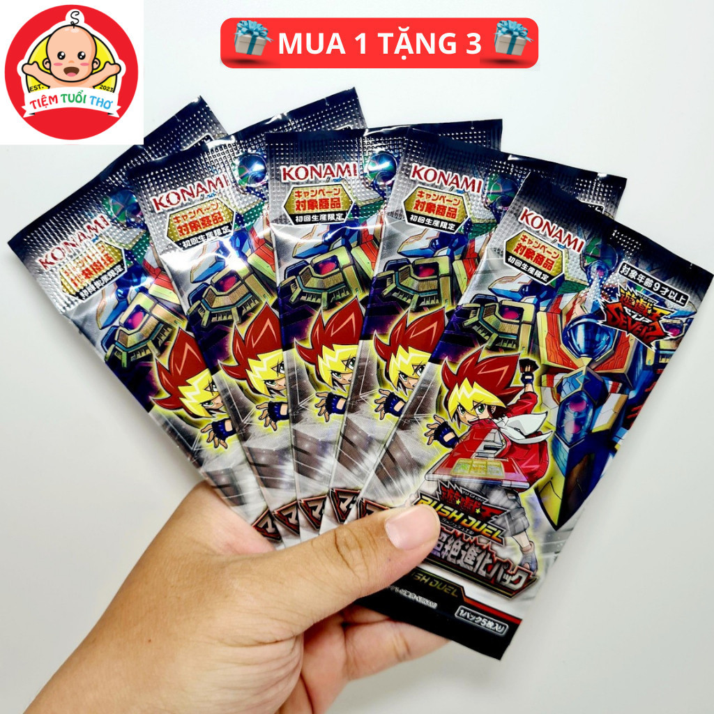 [MUA 1 TẶNG 3] Túi thẻ bài yugioh chính hãng [RD/MAX2 Rush Duel ...