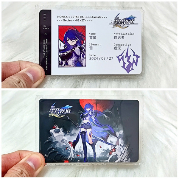 Thẻ NFC kích hoạt game ID card Honkai Star Rail bộ sưu tập thẻ nhân vật ...