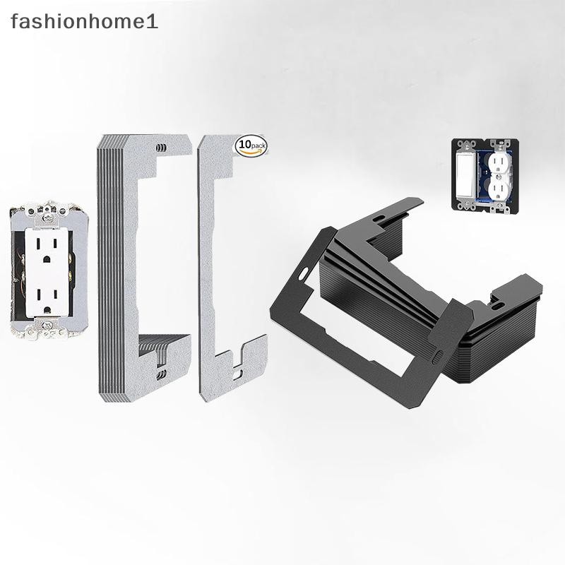 [Fas] 10 Chiếc Hộp Điện Kim Loại Levelers Wall Outlet Shims Bộ Miếng ...