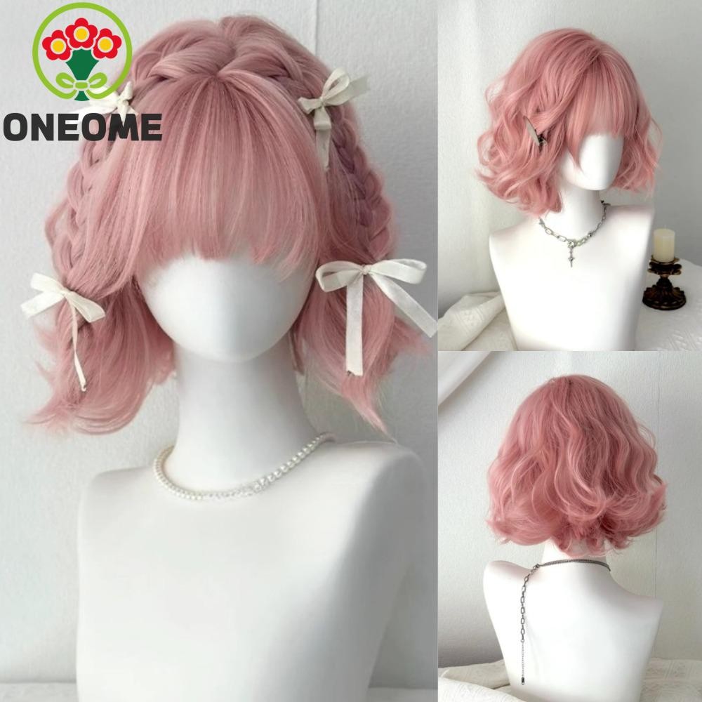 ONEOME Pink Anime Cosplay Tóc Giả Gothic Giả Đảng | Shopee Việt Nam