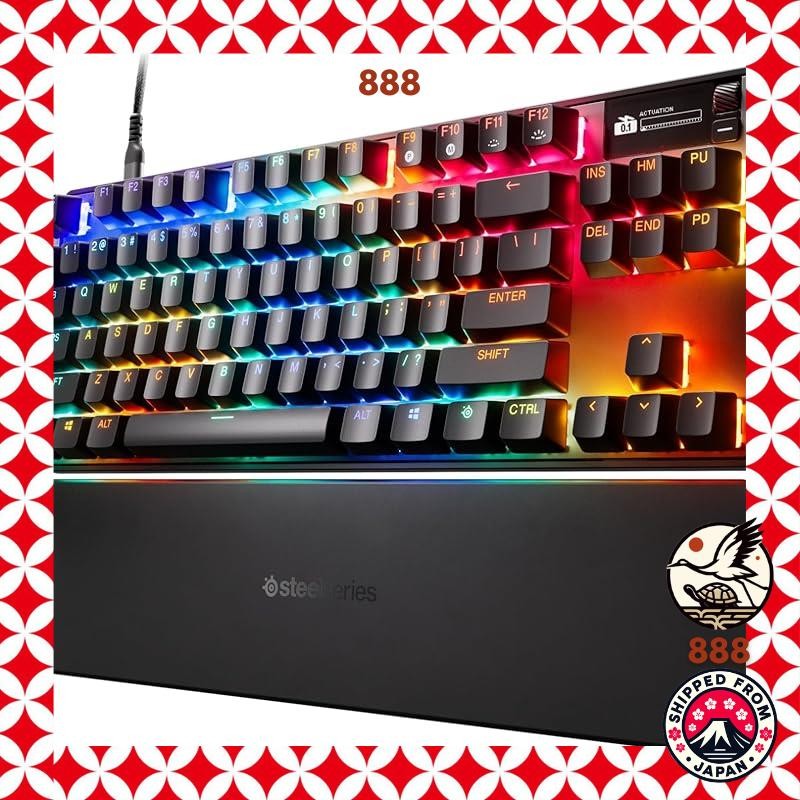 SteelSeries Gaming Keyboard Tenkeyless Wired English Layout OmniPoint ...