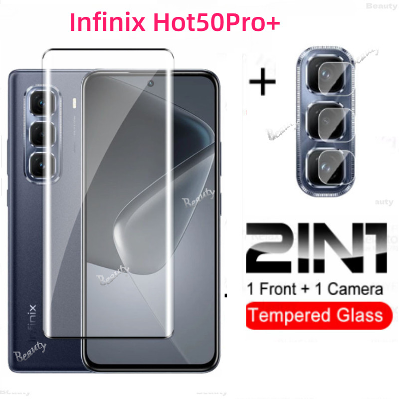 2 TRONG 1 cho Infinix Hot50Pro + Phim màn hình cong 4G cho Infinix Hot 50 Pro Plus 50i 50Pro ...
