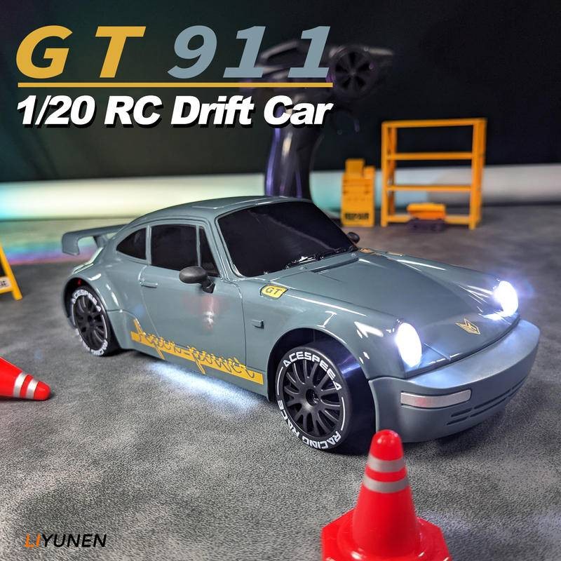 1 / 20 4WD RC Drift Car Porsche Model Điều khiển từ xa GTR Dodge ...