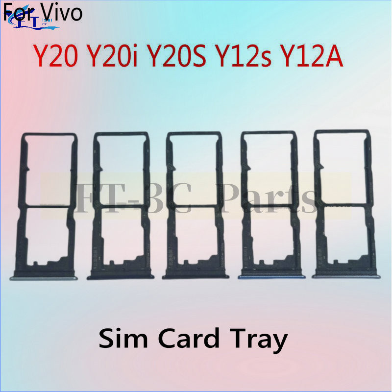 Dành Cho Vivo Y20 Y20i Y20S Y12s Y12A Khay Sim Đầu Đọc Thẻ Sim Phụ Kiện ...