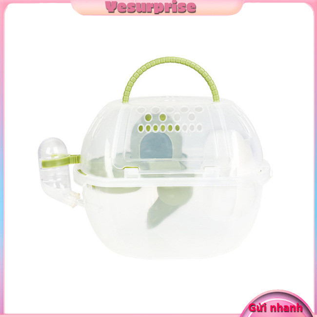 Lồng Hamster Yesurprise, Lồng Hamster Di Động Có Máy Hút Nước Chân ...