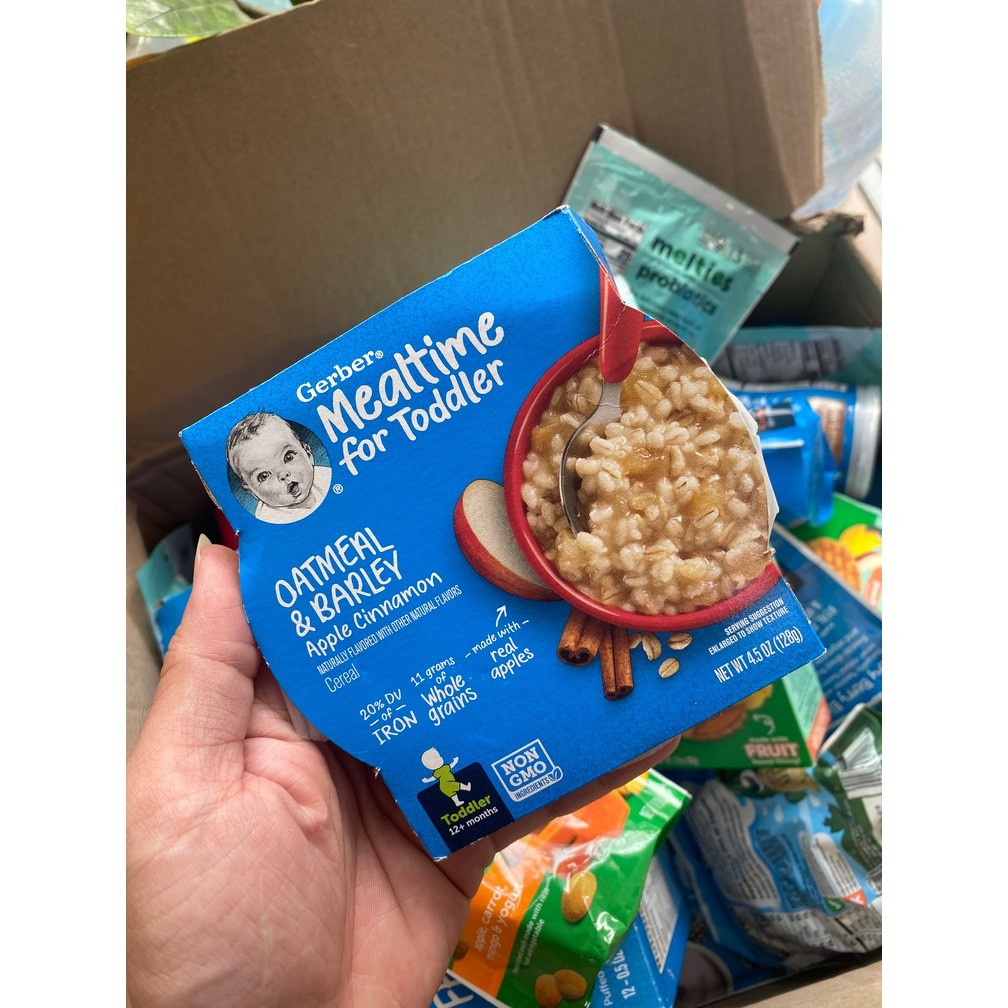 NUI ĂN DẶM GERBER Lil' Meals CHẾ BIẾN SẴN CHO BÉ TỪ 12M hàng Mỹ ...