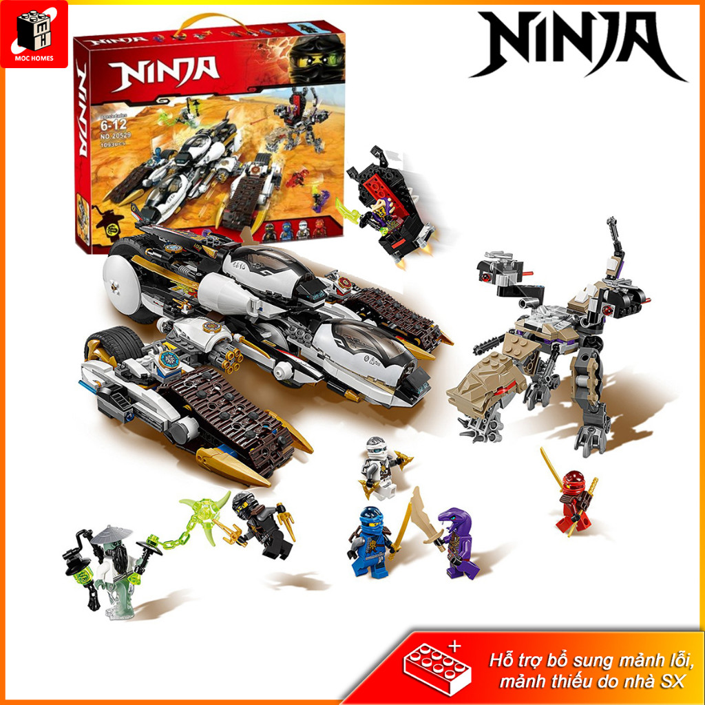 ( Hộp mù ) Bộ lắp ghép Ninjago Chiến Xa Tàng Hình của Zane Ultra ...